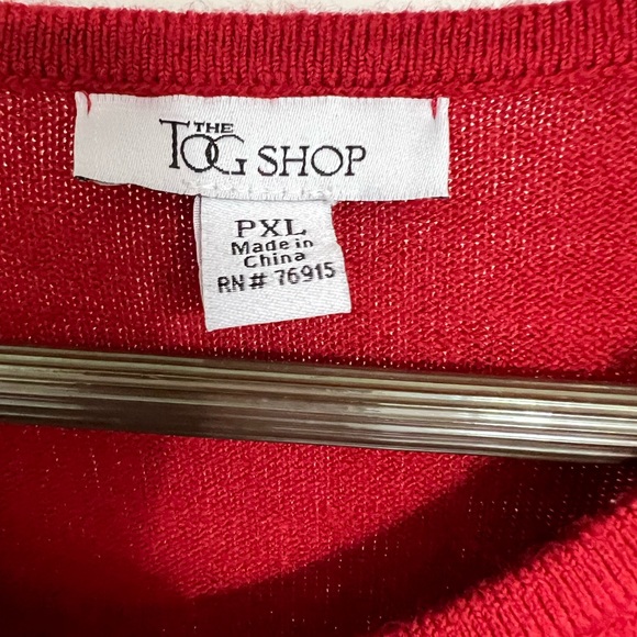 Sweaters | The Tog Shop Red Cardigan | Poshmark